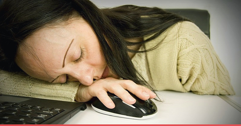 Exhausted From Work